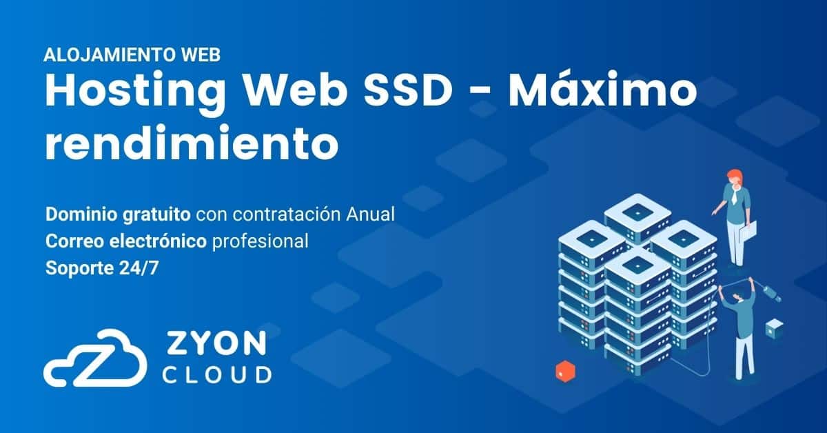 Hosting Web SSD Ultrarrápido – Alojamiento web profesional